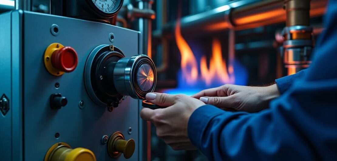 Ajuster la couleur de la flamme du brûleur fioul pour une combustion ...